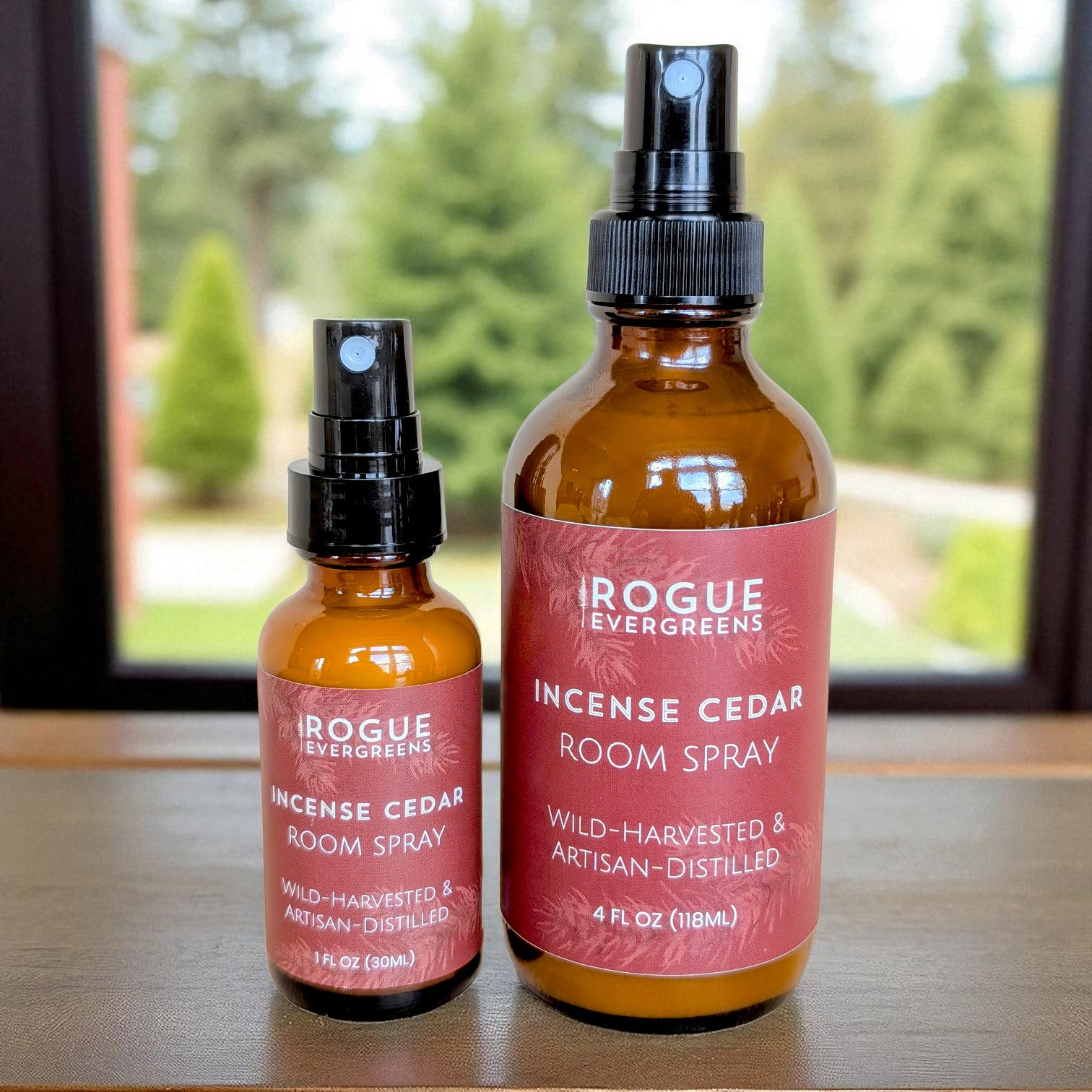 Incense Cedar Room & Linen Spray – Rogue Evergreens
